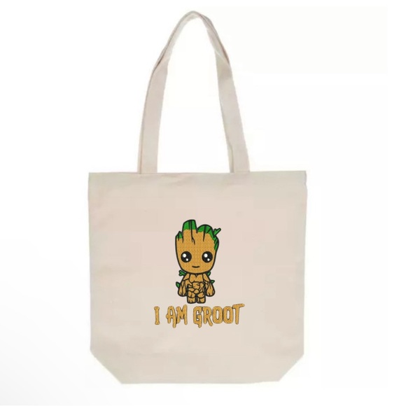 Handmade | Bags | Groot Embroidered Bundle Tote Coin Bag | Poshmark